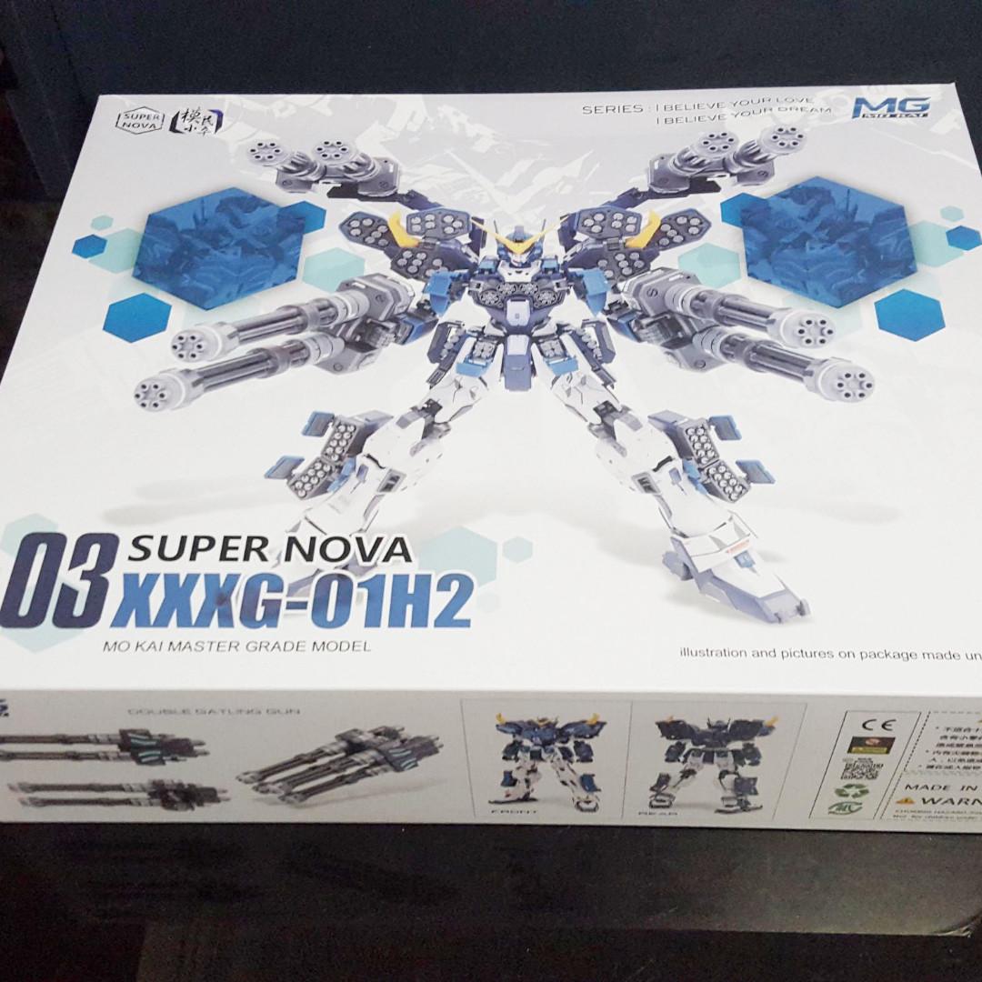 SuperNova 1/100 Master Grade Gundam Heavyarms CUSTOM KAI, Hobbies ...