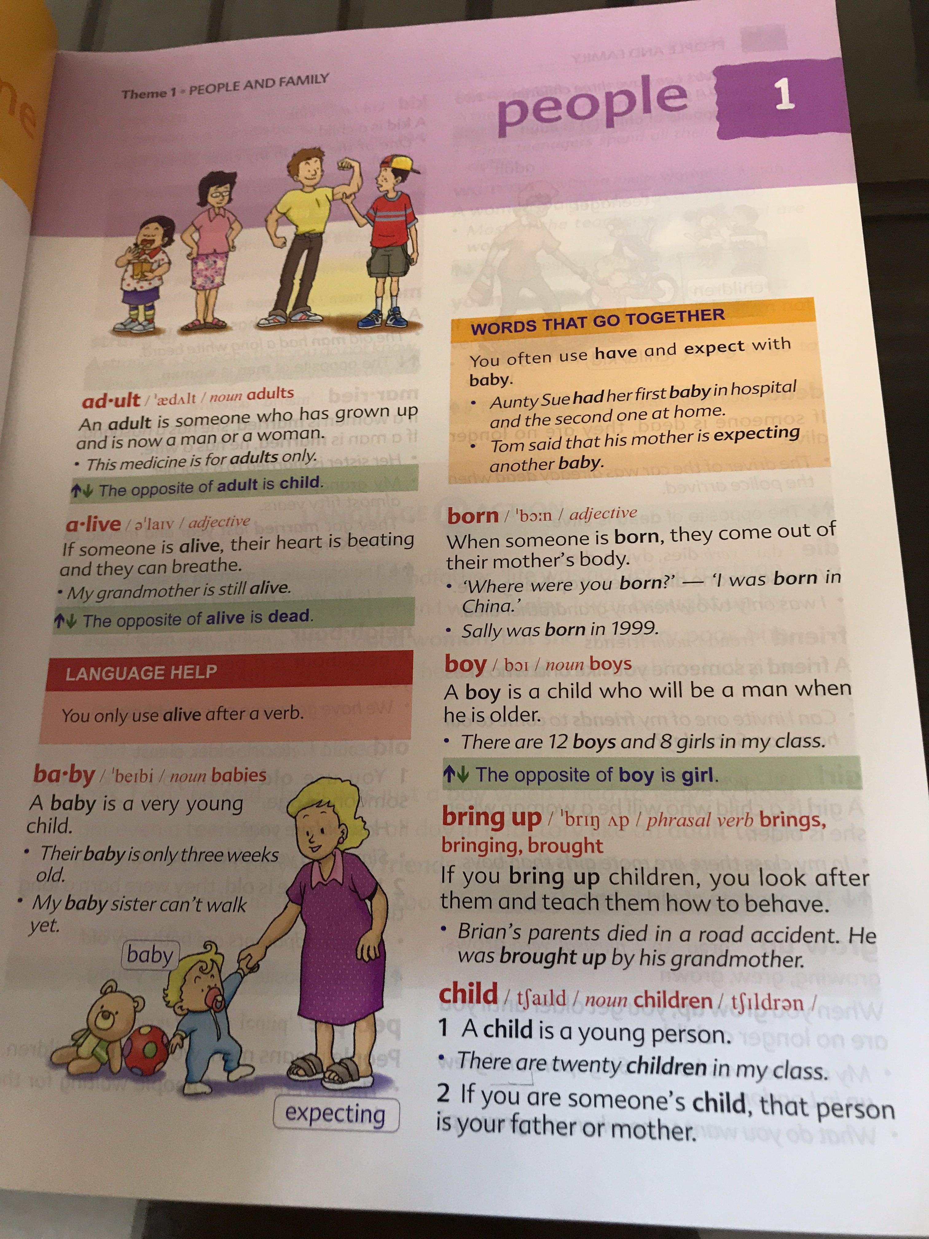 Topic by topic dictionary, Hobbies & Toys, Books & Magazines ...