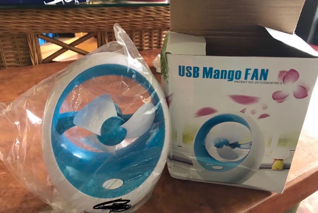USB Mango Fan, Everything Else on Carousell