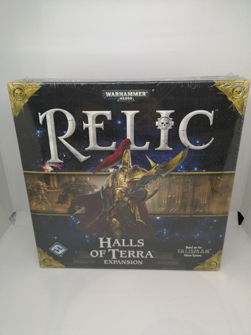 Warhammer 40k relic board game halls of terra expansion brand new ...