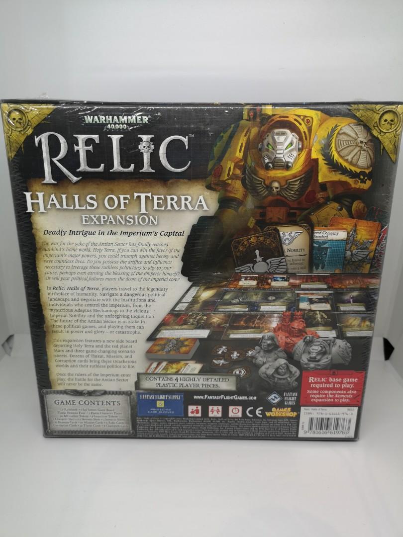 Warhammer 40k relic board game halls of terra expansion brand new ...
