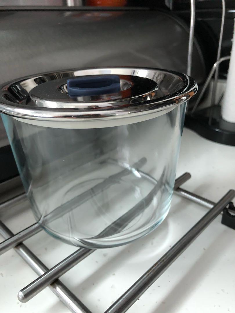 WMF Top Serve Glass Container, Furniture & Home Living, Kitchenware ...