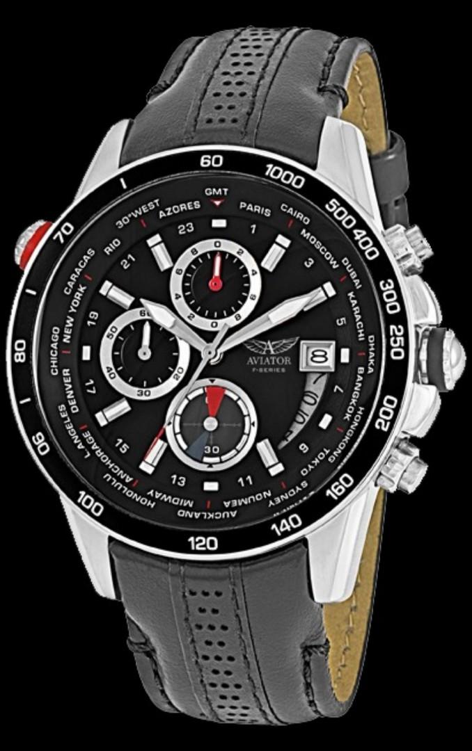 Aviator F series World Time Tachymetre Chronograph Timepiece, Luxury ...