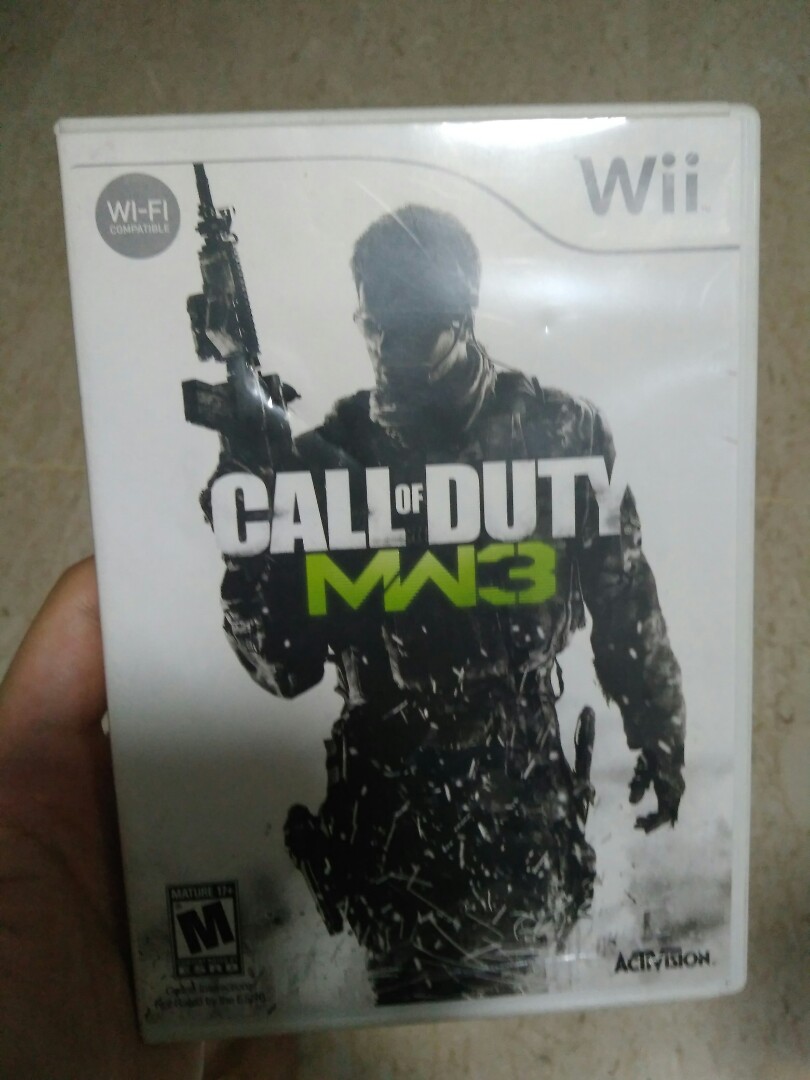 Call of duty: modern warfare 3 wii, Video Gaming, Video Games, Nintendo ...