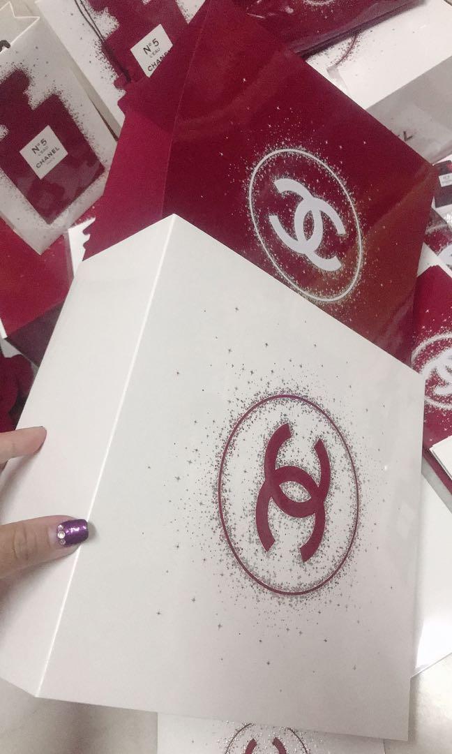 Chanel gift boxes, Luxury, Accessories on Carousell