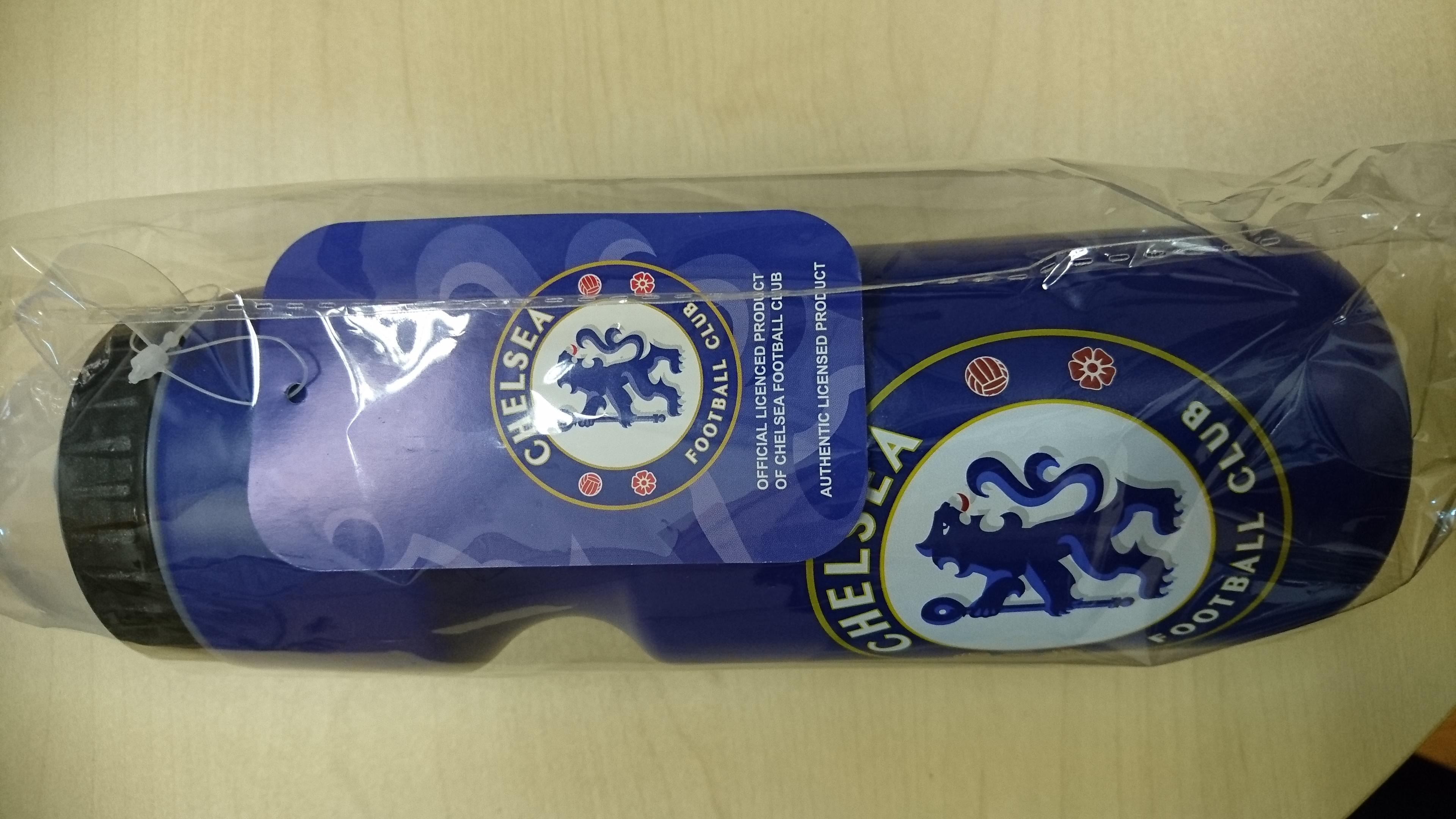 Chelsea water bottle, Food & Drinks, Alcoholic Beverages on Carousell