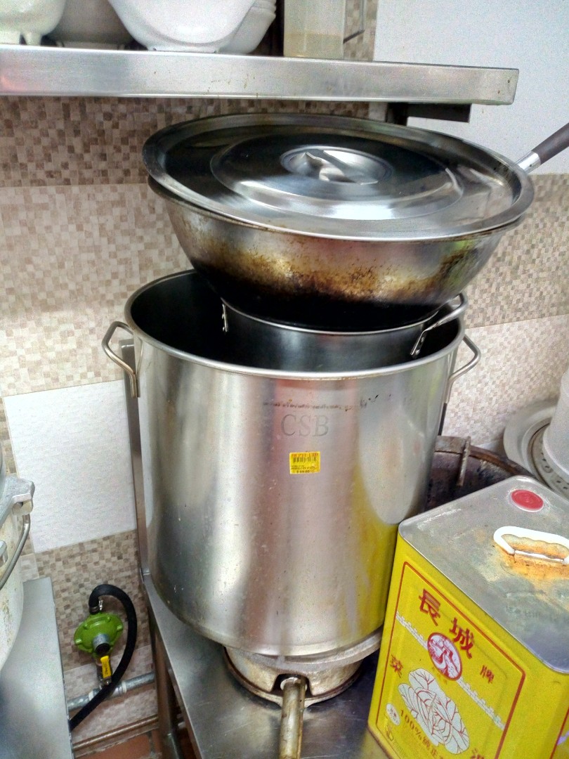 Chicken stall rice stainless steel items, Everything Else on Carousell