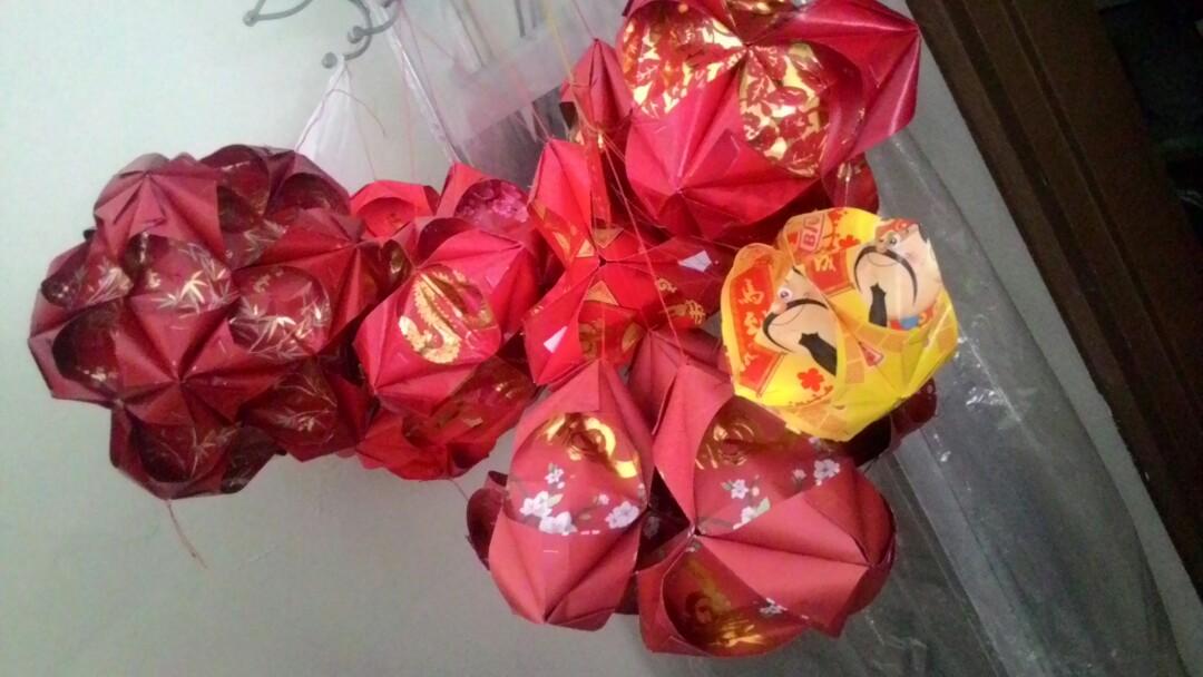 CNY lantern, Design & Craft, Handmade Craft on Carousell