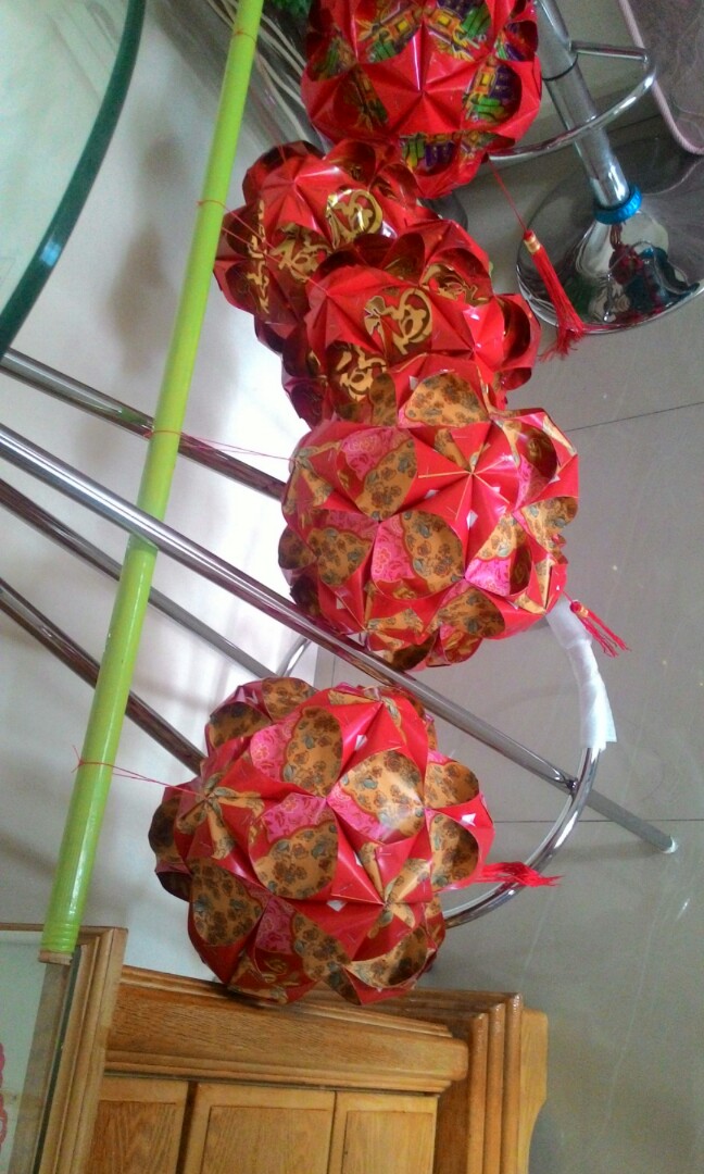 CNY lantern, Design & Craft, Handmade Craft on Carousell