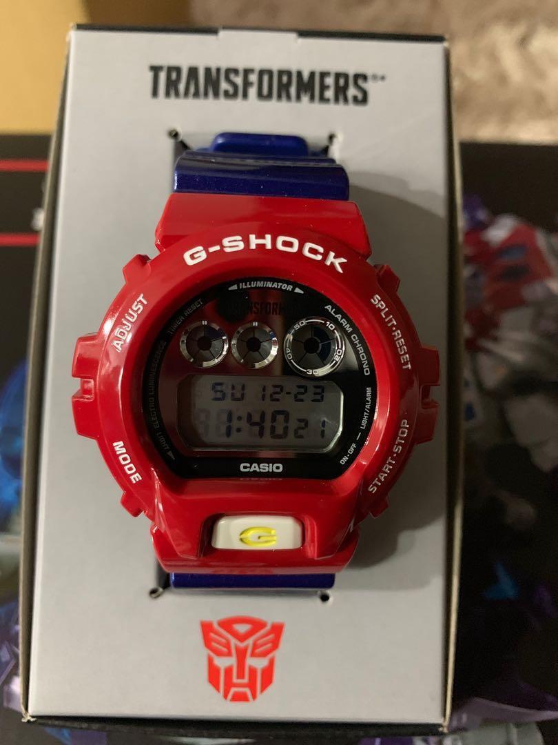 *Collector’s item* Casio G-Shock x Transformers DW-6900TF-SET (35th ...