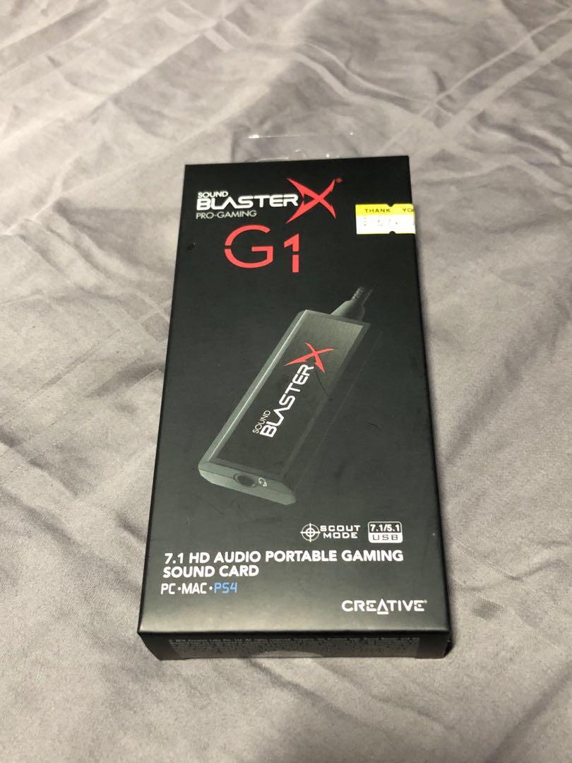 Creative Sound Blaster X G1, Audio, Other Audio Equipment on Carousell