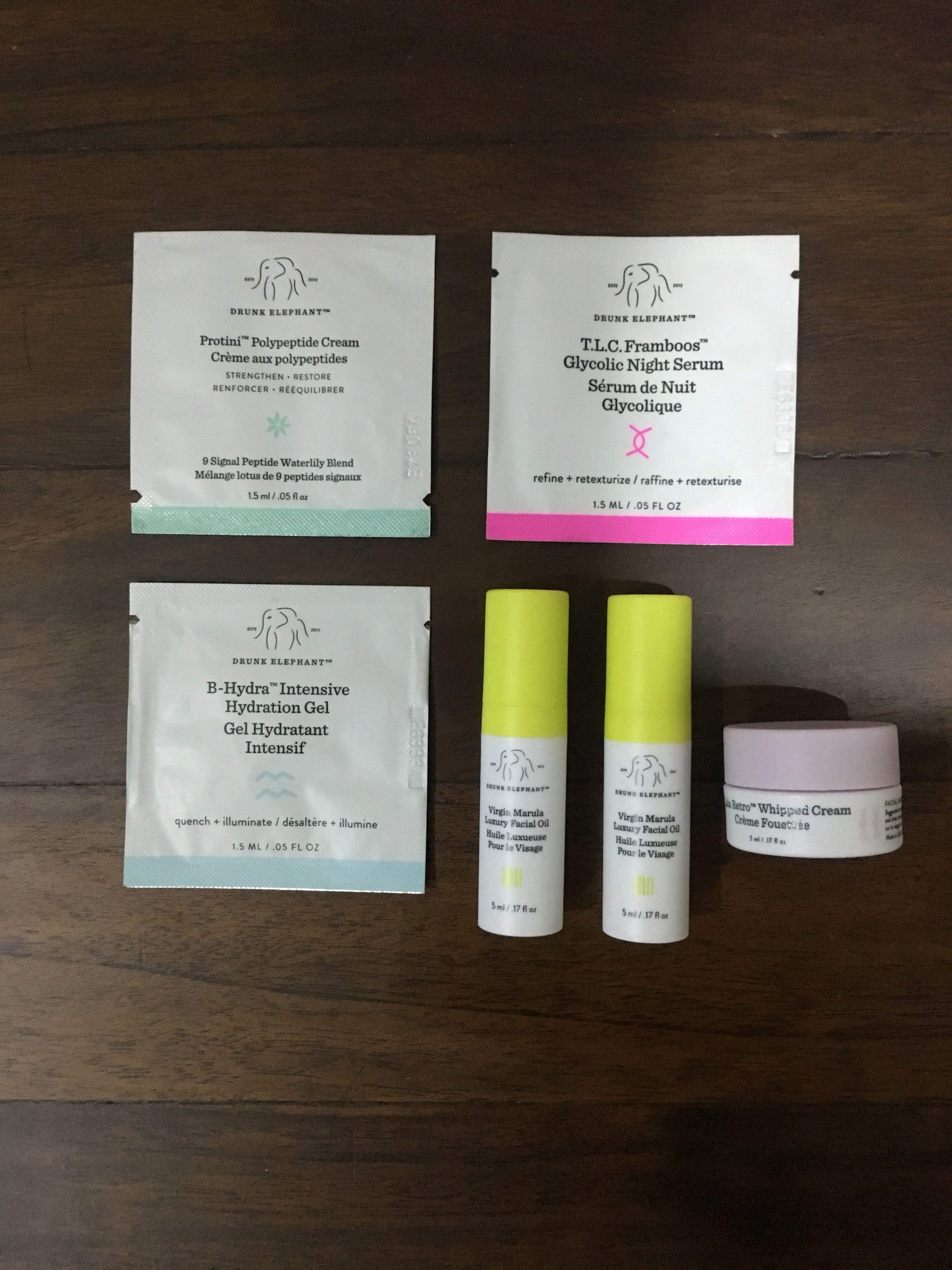 Drunk Elephant Sample Set, Beauty & Personal Care, Face, Face Care on ...