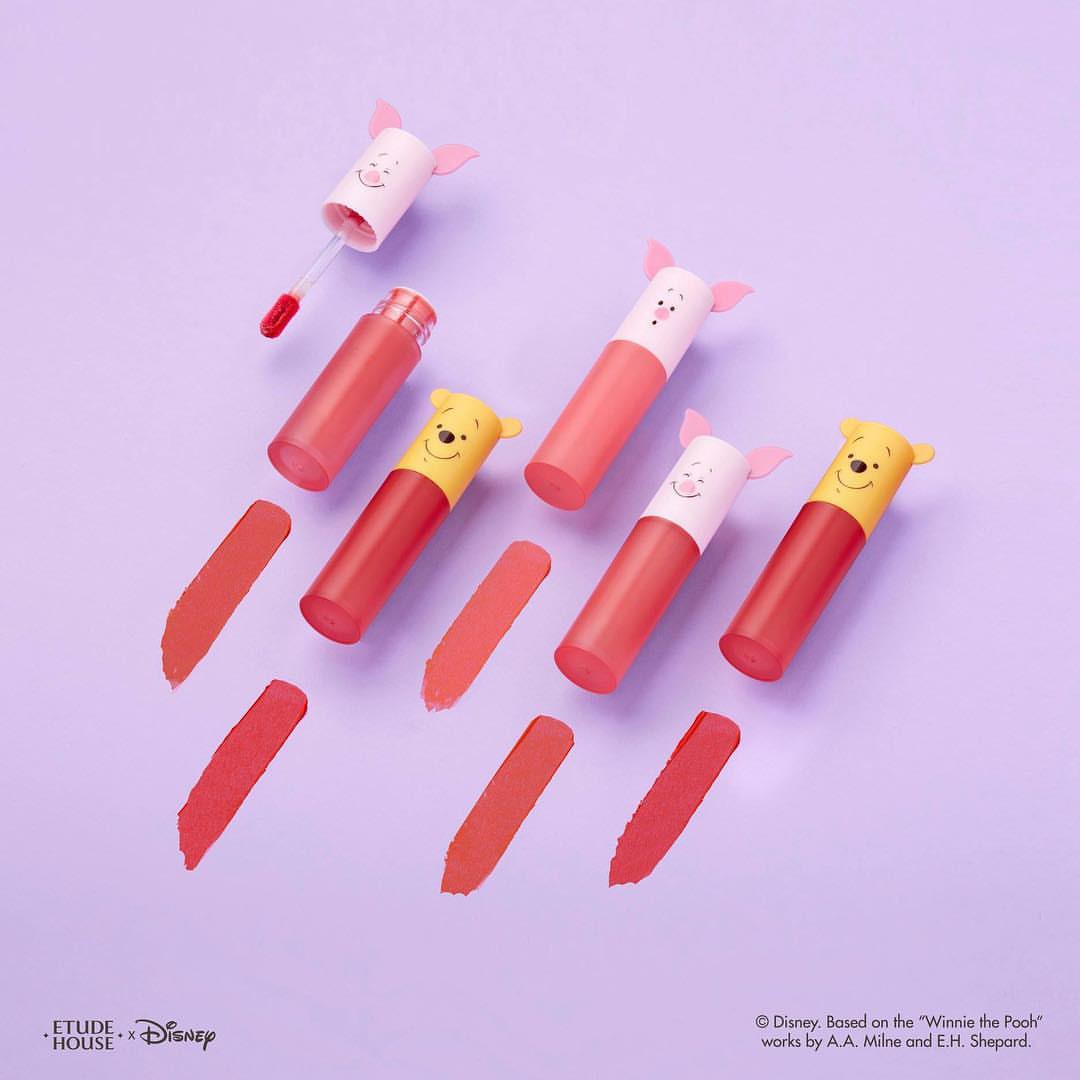 Etude House Happy with Piglet Color in Liquid Lips Air Mousse, Beauty ...