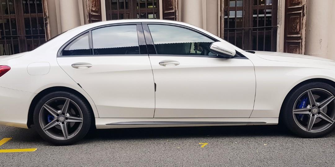 Genuine Mercedes-Benz C Class W205 AMG 18"inch 5 Spoke Polished Alloy ...