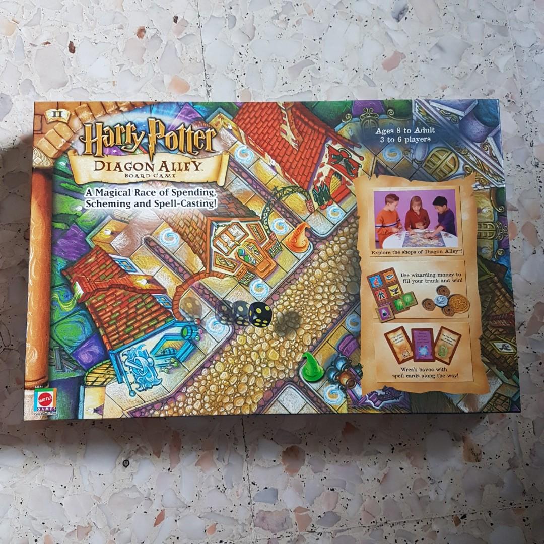 Harry Potter - Diagon Alley board game, Hobbies & Toys, Toys & Games on ...