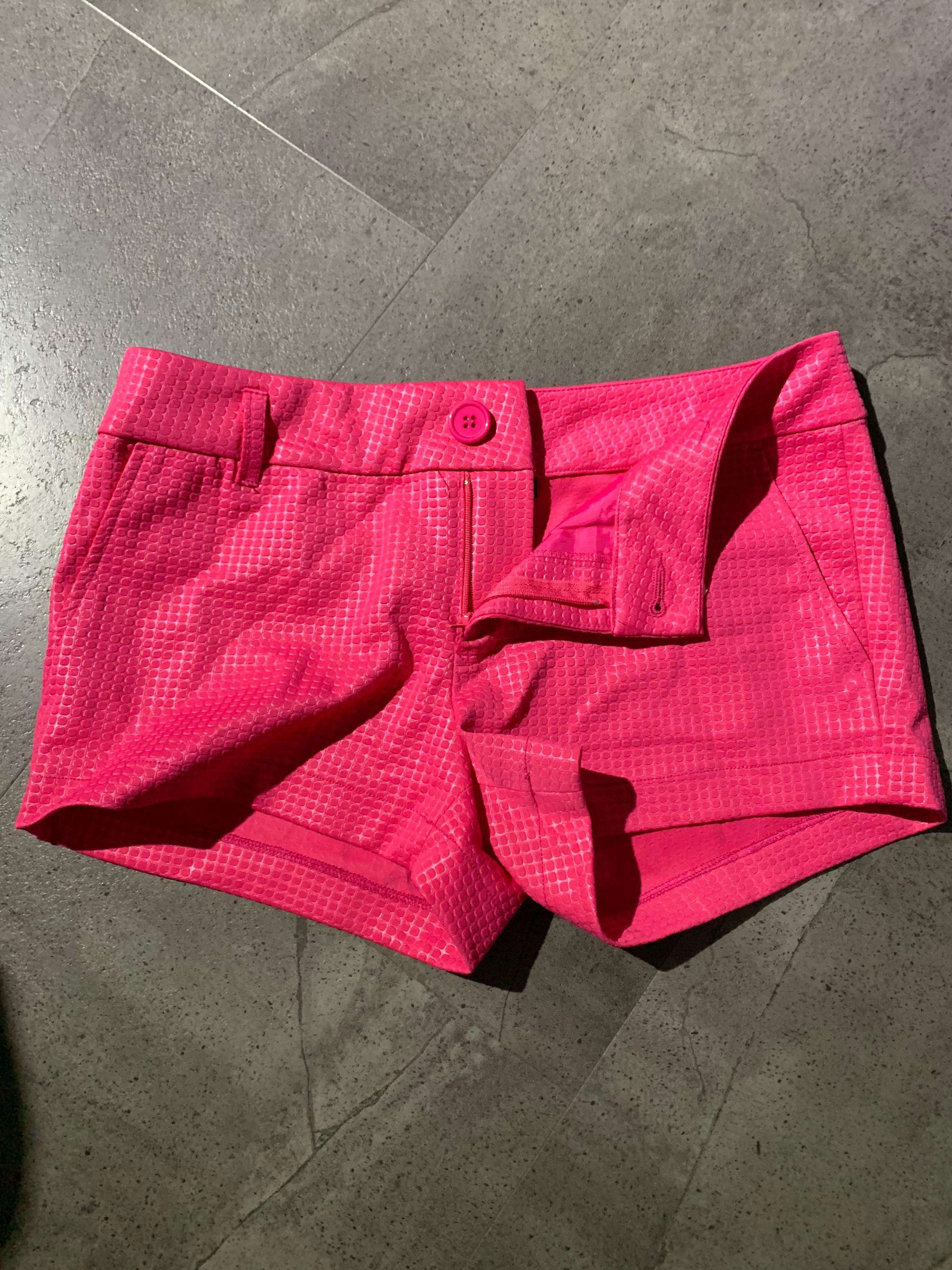 Hot Pink Shorts Womens Fashion Bottoms Shorts On Carousell