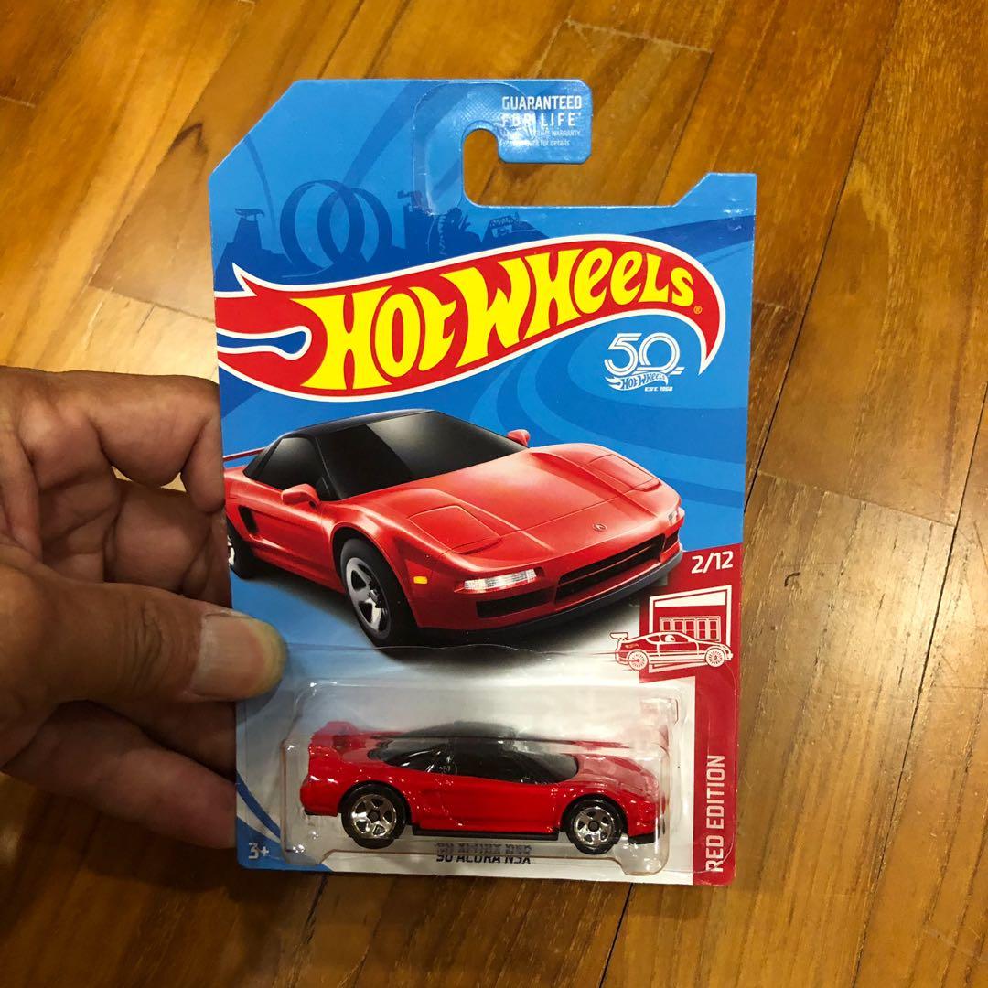 Hot Wheels Target Red Edition Honda Acura NSX, Hobbies & Toys, Toys ...