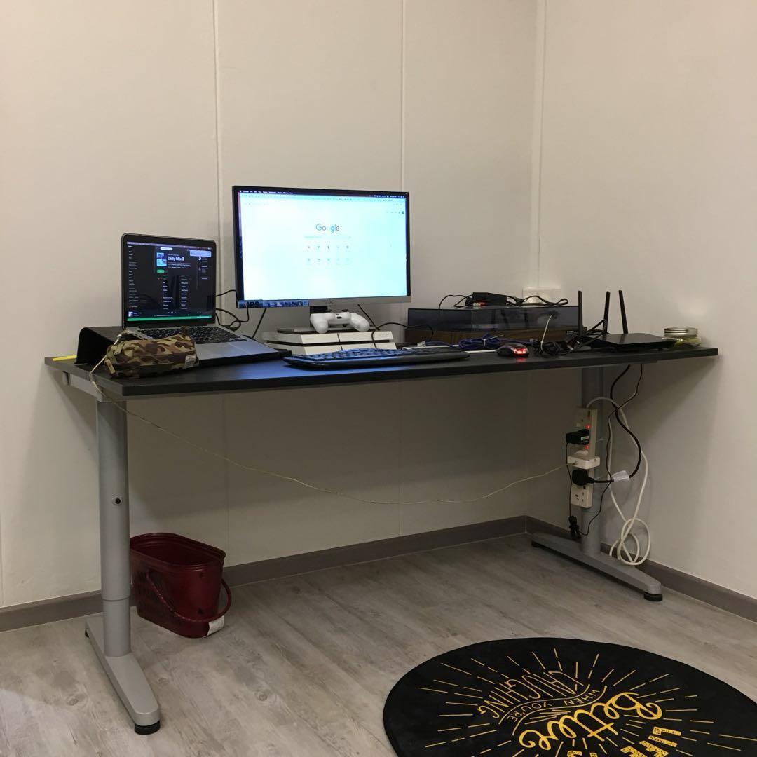 IKEA Study Room Table, Furniture & Home Living, Furniture, Tables ...