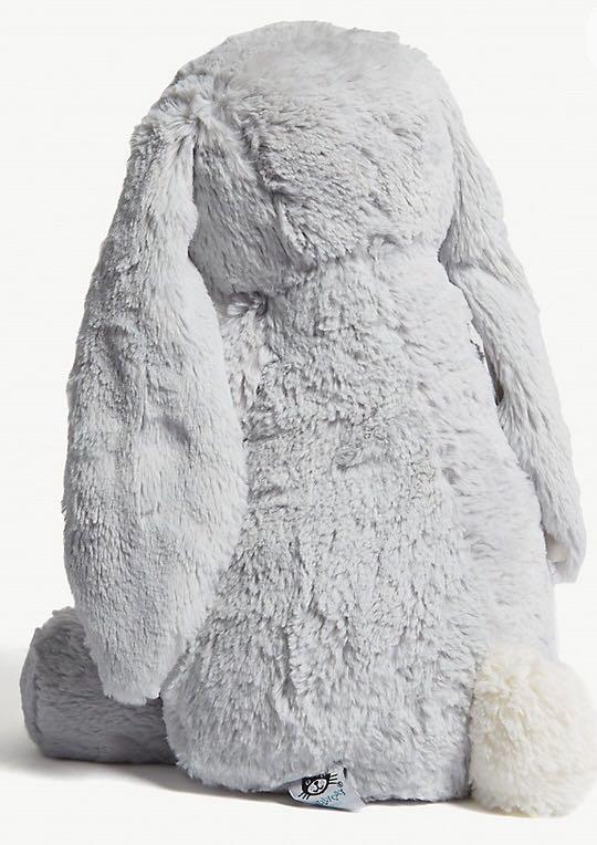 Jellycat Bashful Bunny Silver Twinkle Huge (51cm), Hobbies & Toys, Toys & Games on Carousell