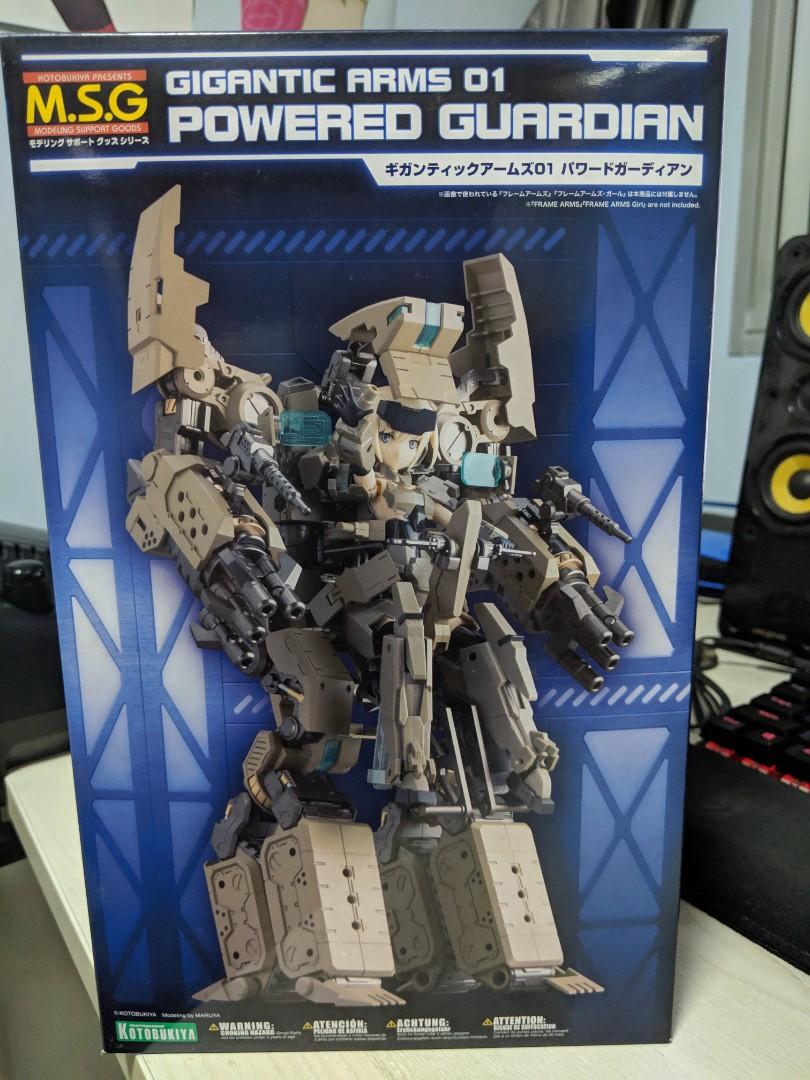 Kotobukiya MSG Gigantic Arms 01 Powered Guardian, Hobbies & Toys, Toys & Games on Carousell