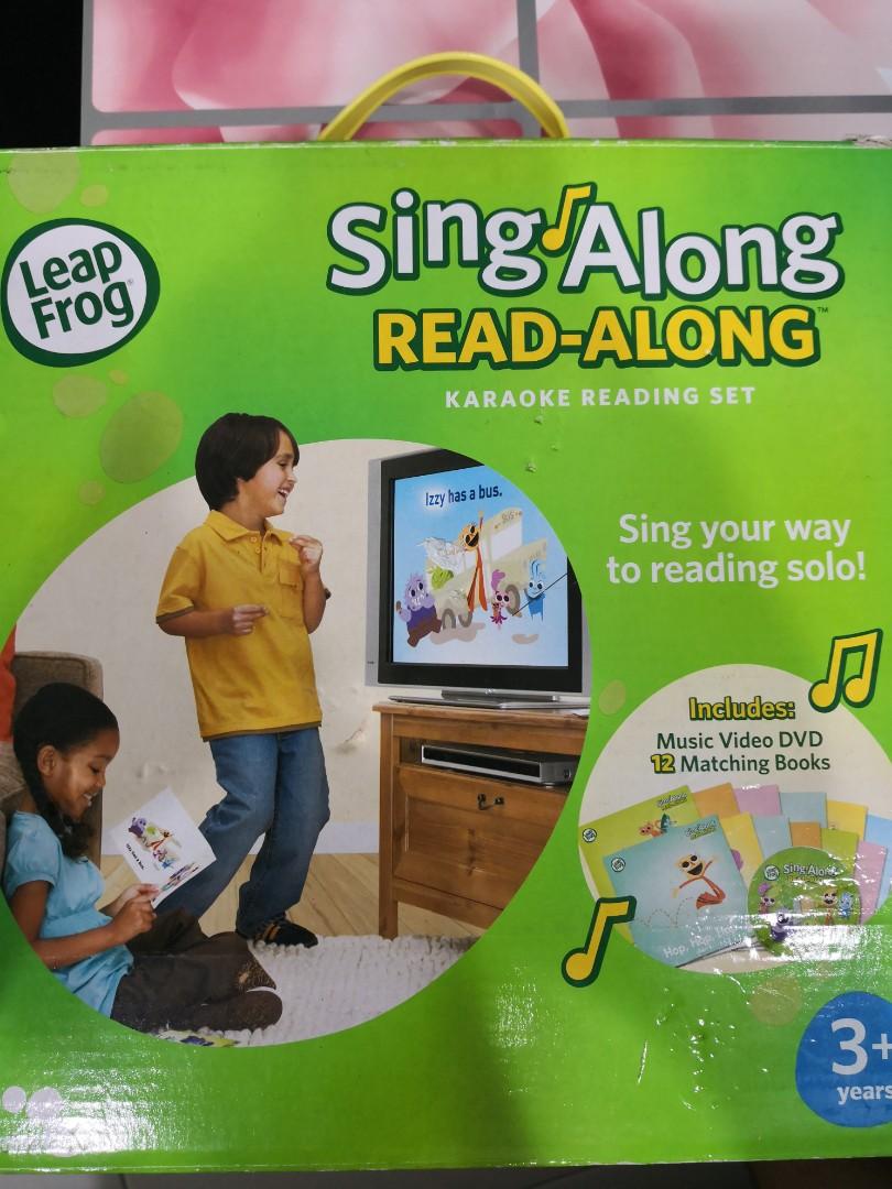Leap Frog Sing Along Read Along Karaoke Reading Set, Hobbies & Toys, Books & Magazines, Children ...
