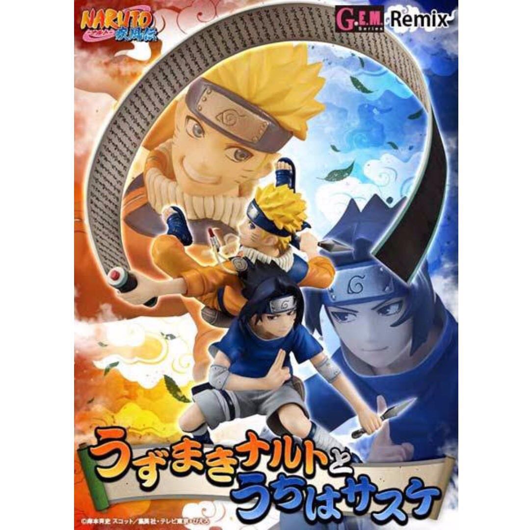 Megahouse GEM Series Naruto Sasuke Uchiha set, Hobbies & Toys, Toys ...