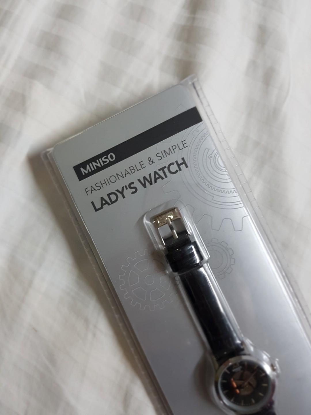 Miniso lady's watch, Women's Fashion, Watches & Accessories, Watches on ...