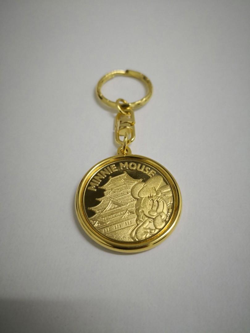 Nagoya Disney gold medal keychain, Hobbies & Toys, Collectibles ...