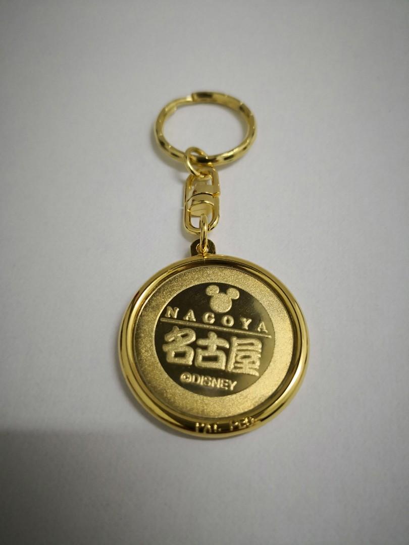 Nagoya Disney gold medal keychain, Hobbies & Toys, Collectibles ...