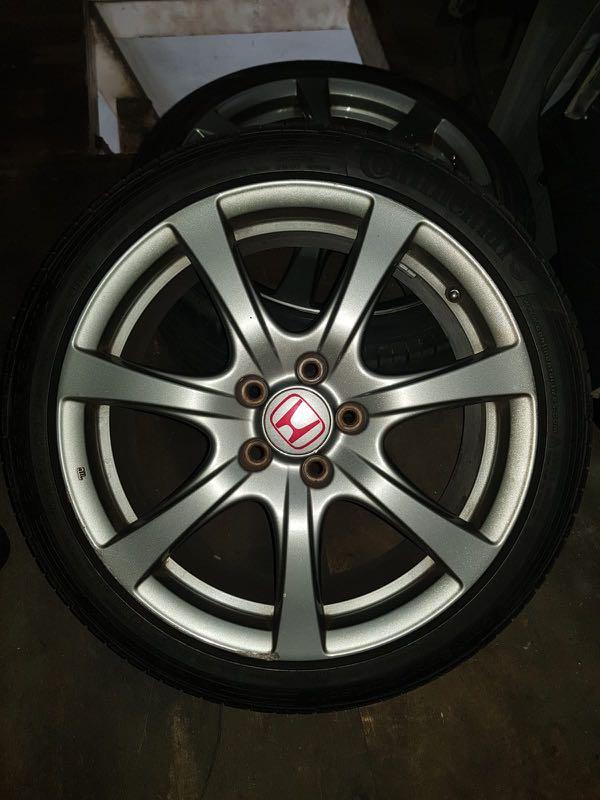 Original Honda Civic Type R FD2R Stock Rims, Car Accessories, Tyres ...