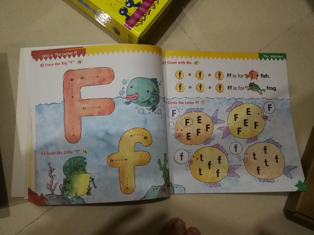 Phonics books set with 6 Dvds and 9 Cds, pioneer mrt, Books ...