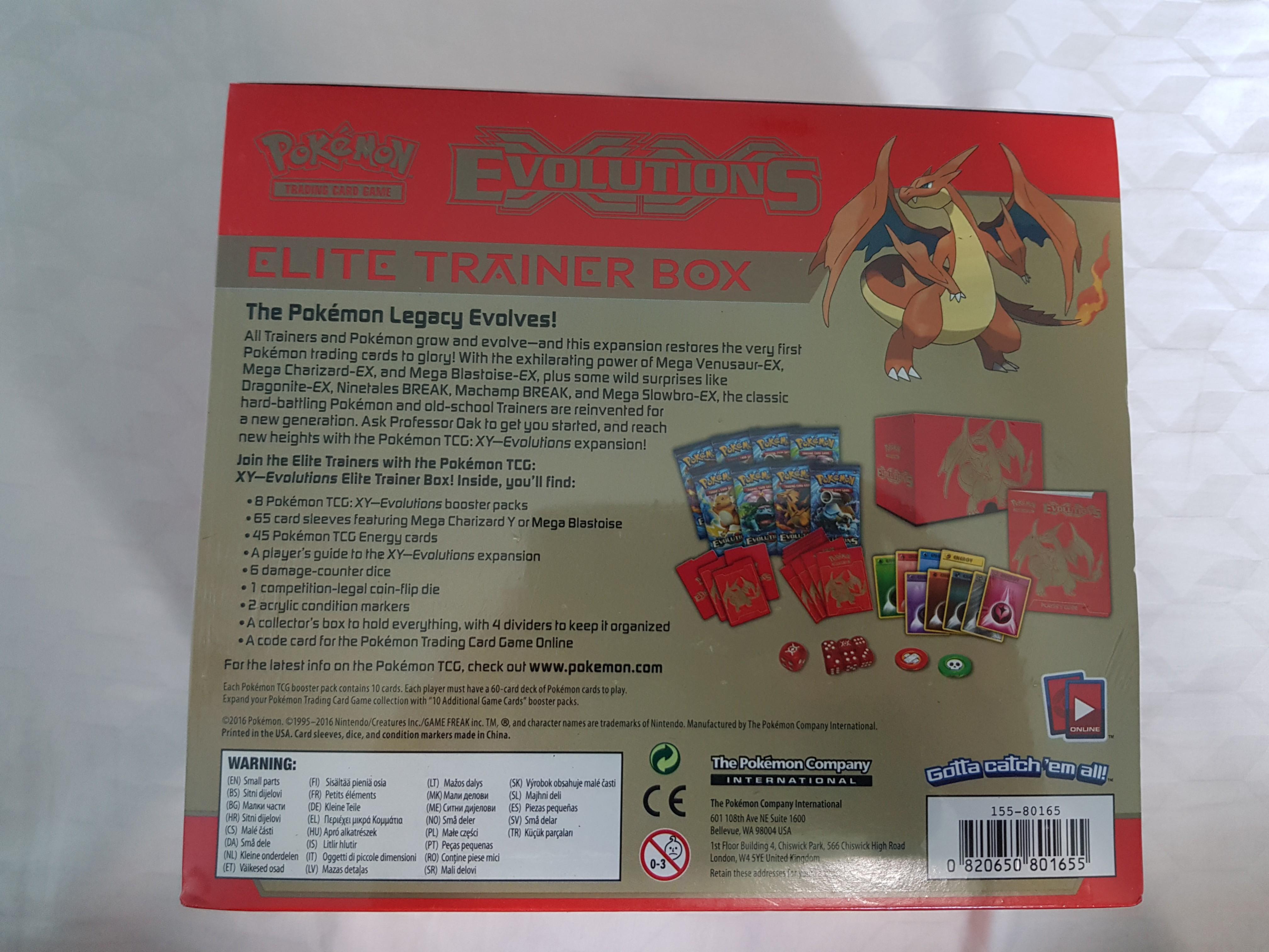 Pokemon Charizard Elite Trainer Box, Hobbies & Toys, Toys & Games on ...
