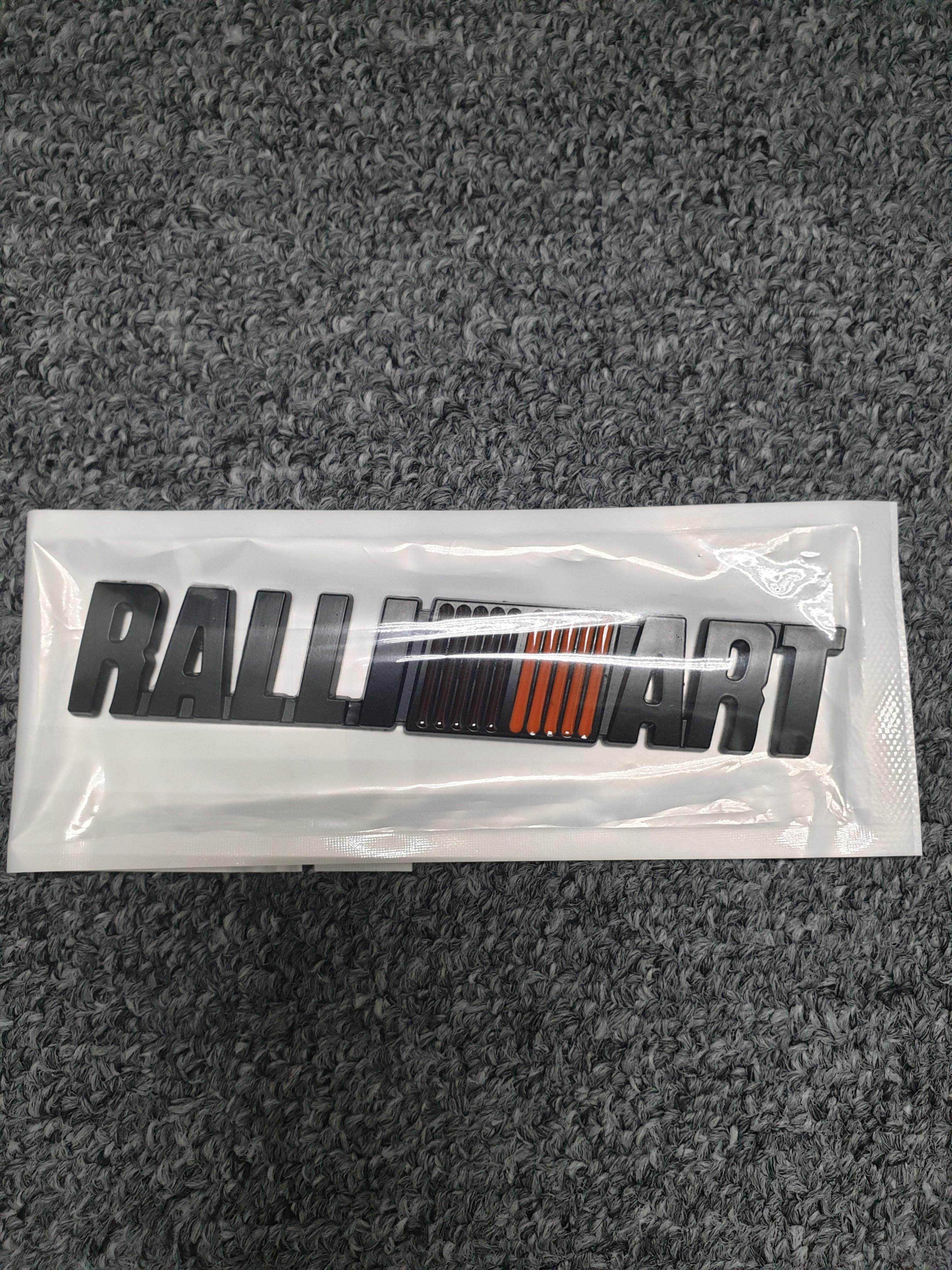RALLIART car metal emblem logo sticker, Car Accessories, Accessories on ...