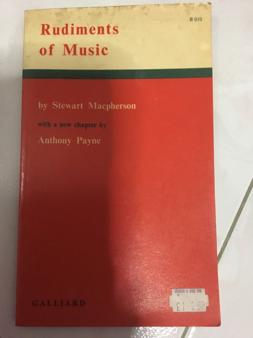 Rudiments of Music, Hobbies & Toys, Books & Magazines, Fiction & Non ...