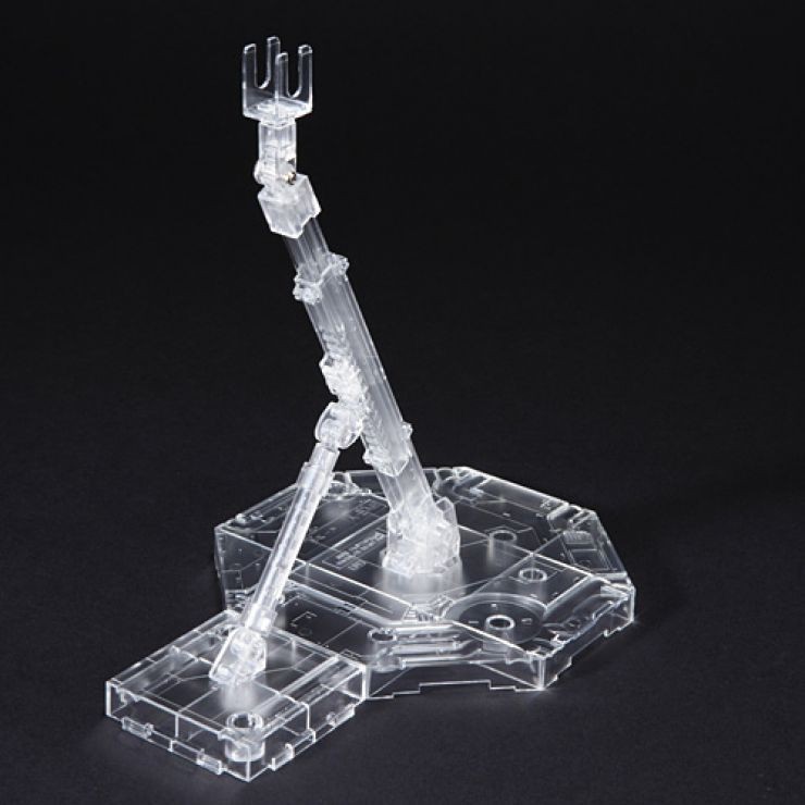 Special clear Gundam action base display stand (HG RG MG 1/144 1/100 ...