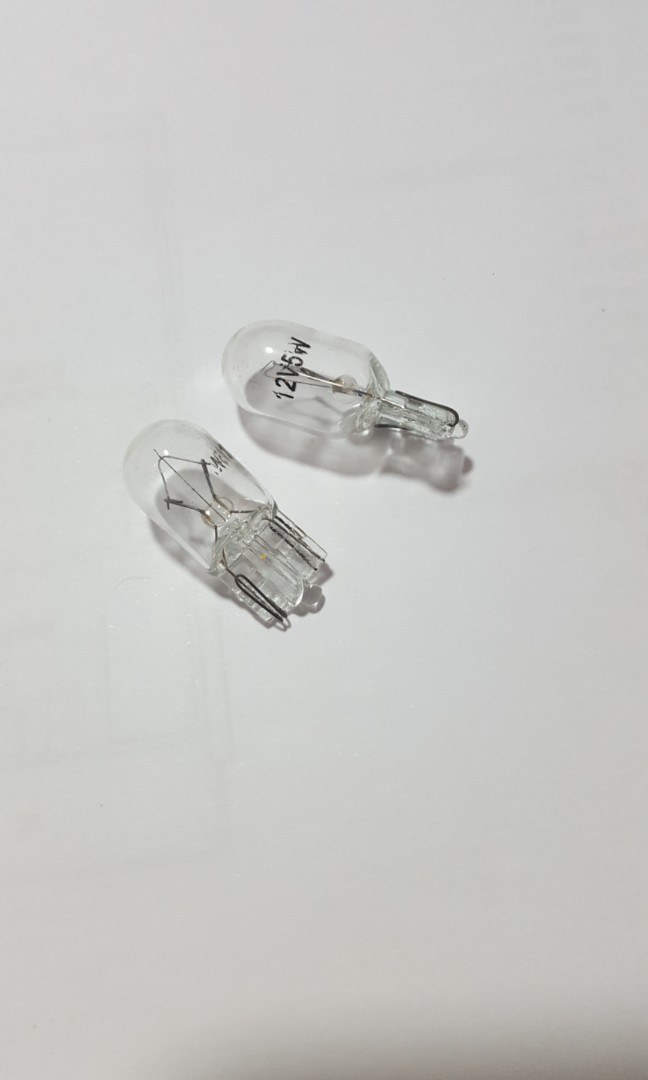 T10 pole light bulb 12V 5W Stock Orginal lights, Car Accessories ...