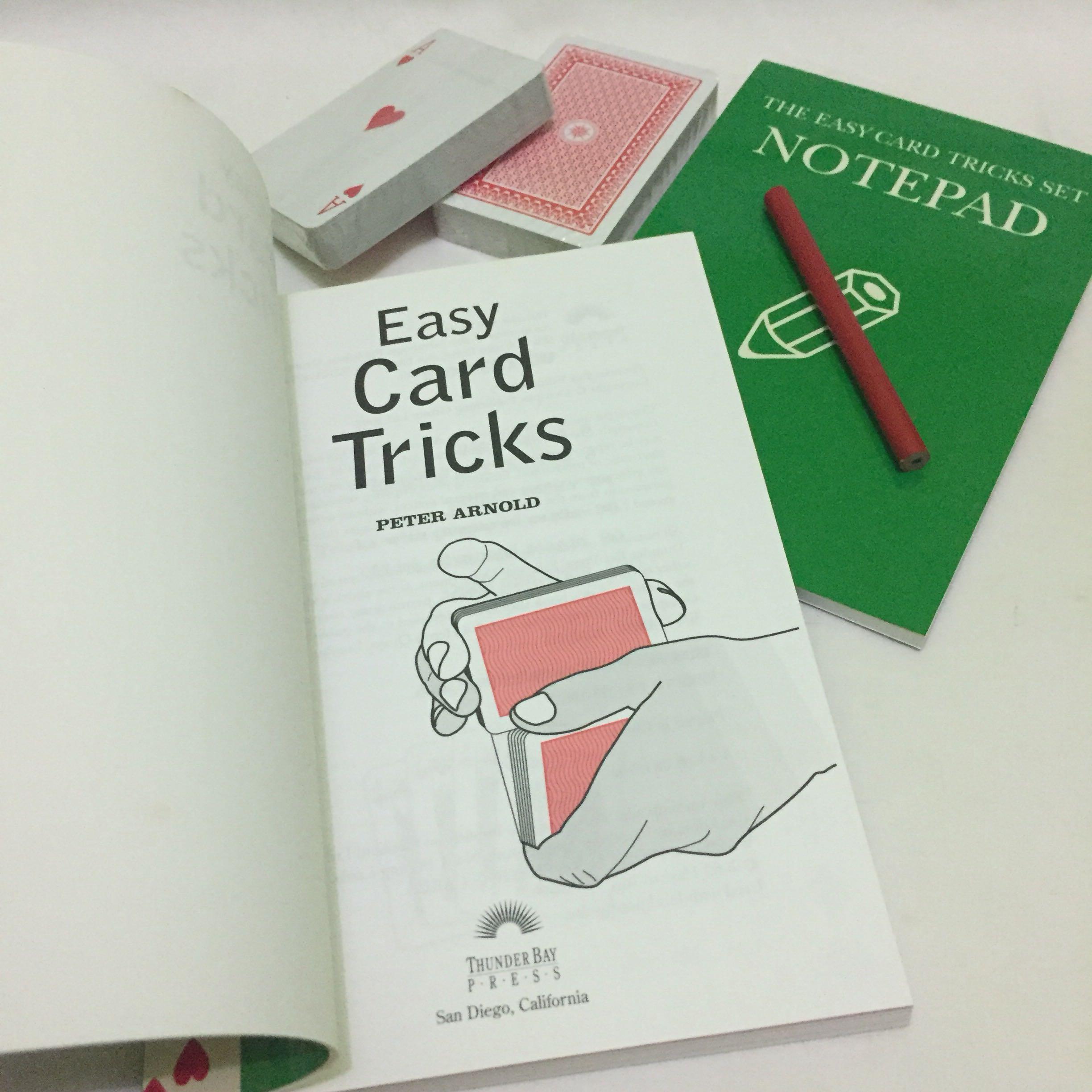 The Easy Card Tricks Set, Toys & Collectibles, Permainan Papan & Kartu ...