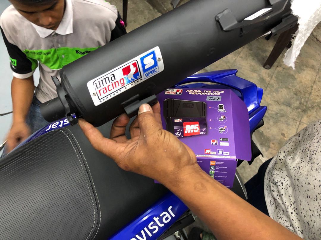 UMA RACING EXHAUST S SPEC FOR YAMAHA EXCITER, SNIPER, MX KING, Y15ZR ...