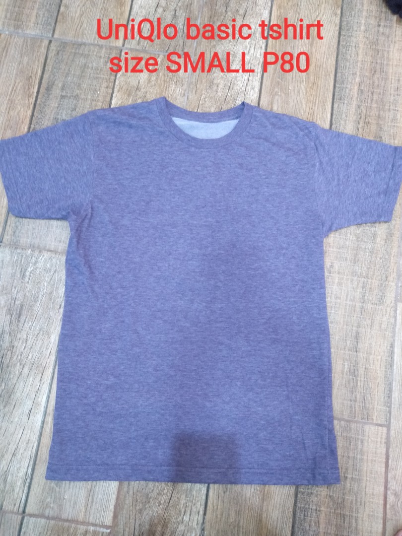 UniQlo basic tee, Men's Fashion, Tops & Sets, Tshirts & Polo Shirts on Carousell