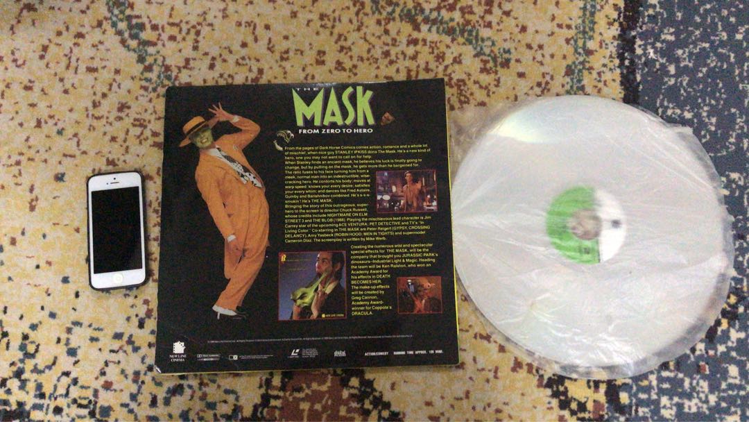 Vintage big CD The Mask, Hobbies & Toys, Music & Media, CDs & DVDs on ...
