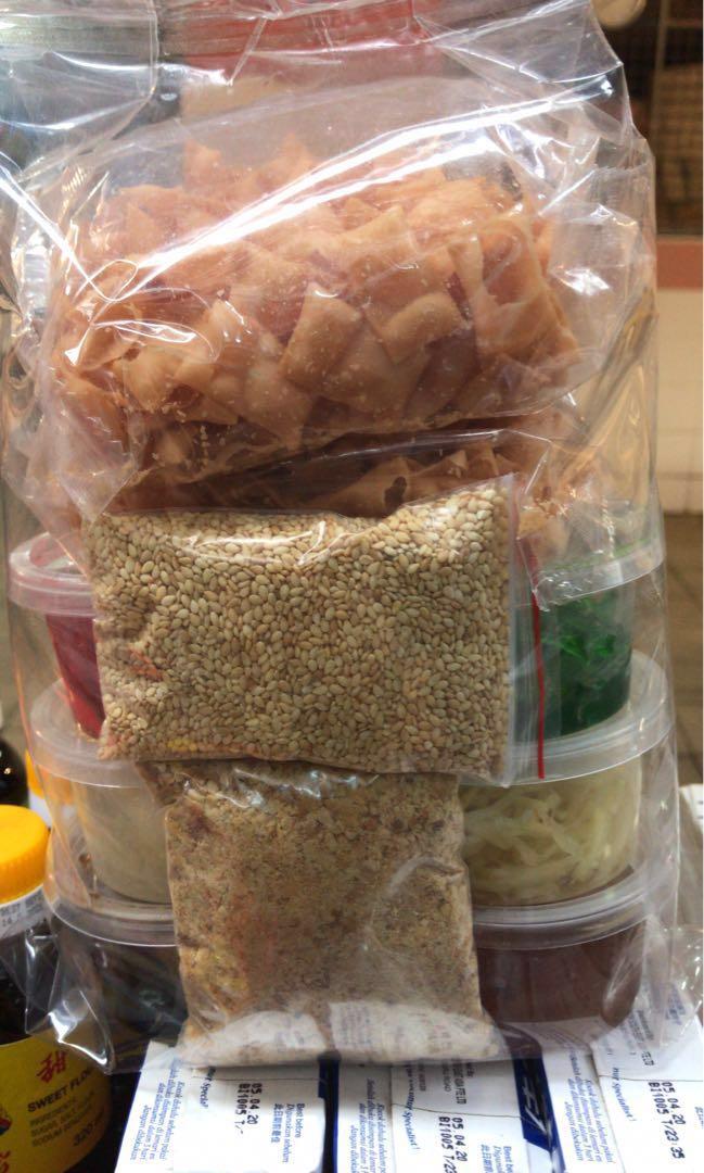 YU SHENG LO HEY- vibrant and crispy and tasty. Colours are different ...