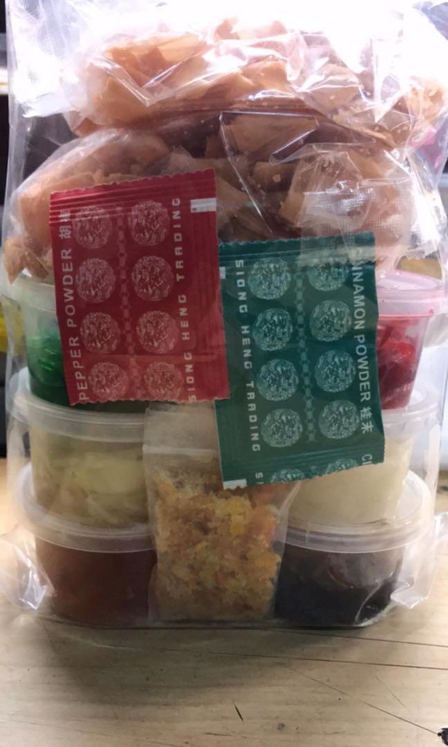 YU SHENG LO HEY- vibrant and crispy and tasty. Colours are different ...