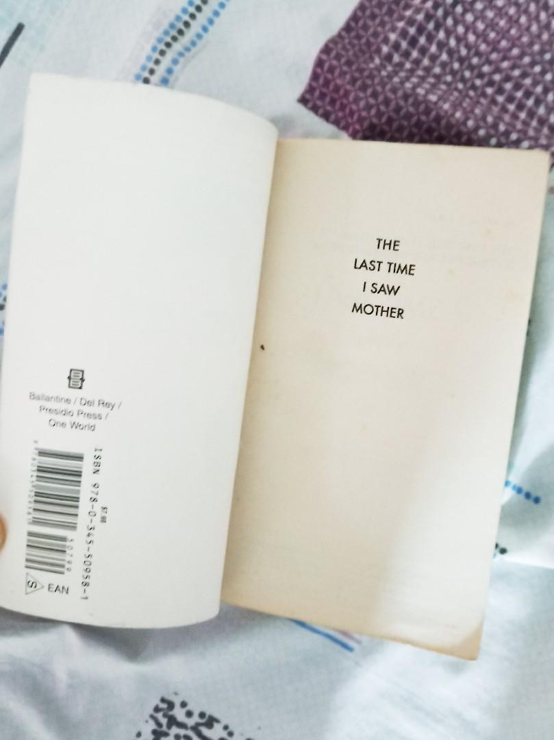 Arlene Chai: The Last Time I Saw Mother, Hobbies & Toys, Books ...