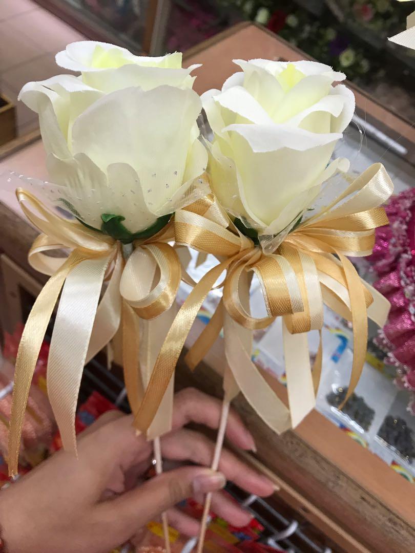 Bunga Telur with satin ribbon, Hobbies & Toys, Stationery & Craft ...