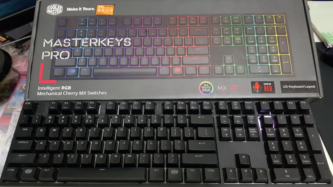 Cooler Master MasterKeys Pro L Mechanical Keyboard (Cherry MX Red) 電競機械 ...