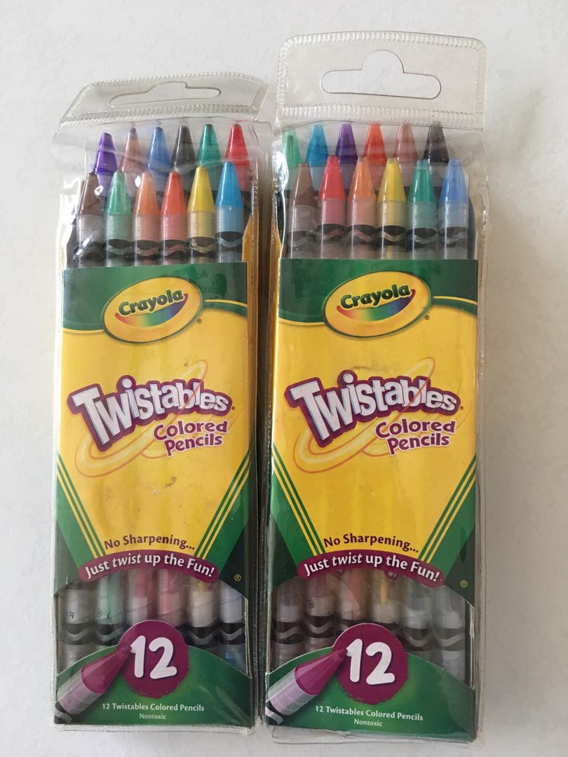 Crayola Twistable Colored Pencils, Hobbies & Toys, Stationery & Craft ...