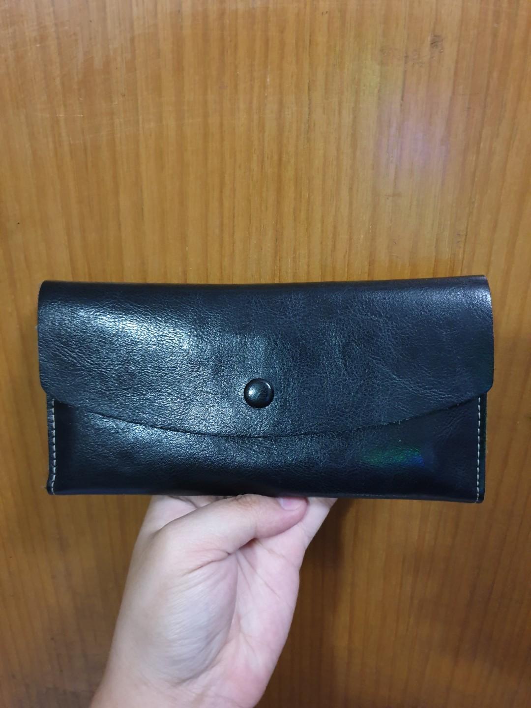 DOMPET KULIT ASLI BANDUNG, Fesyen Wanita, Tas & Dompet di Carousell