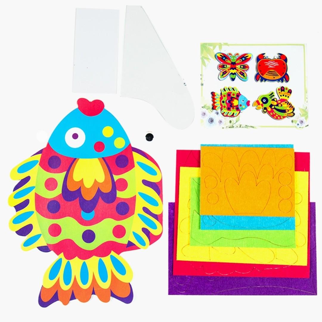 Felt Sticker Art, Hobbies & Toys, Books & Magazines, Children's Books ...