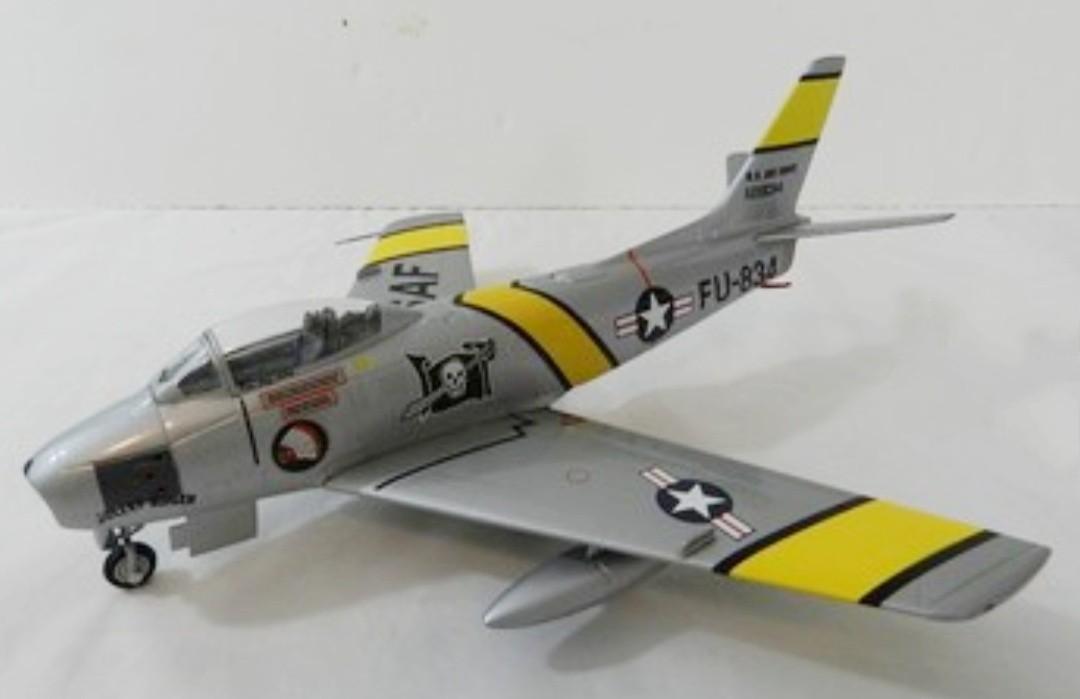 Franklin Mint 1/48 F-86 Sabre, USAF 4th FIW, 335th FIS Chiefs, "Jolly ...