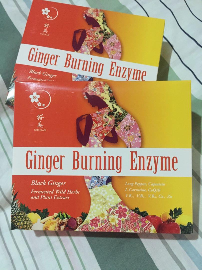 Ginger Burning enzyme, Health & Nutrition, Health Supplements, Vitamins ...
